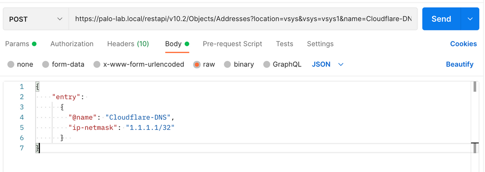 Getting started with Palo Alto REST API