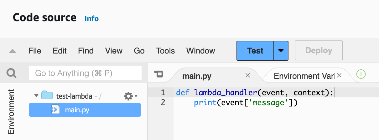 Schedule AWS Lambda Functions using EventBridge Rules