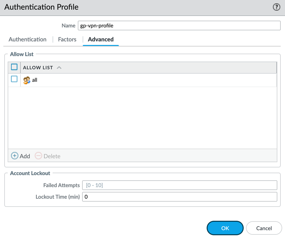 Palo Alto Global Protect VPN Configuration Example