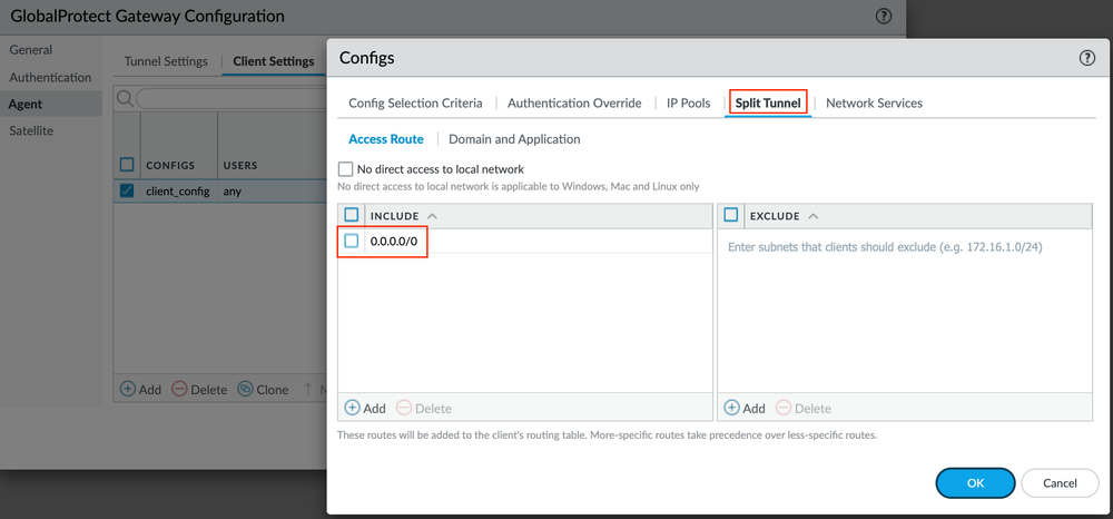 Palo Alto Global Protect VPN Configuration Example