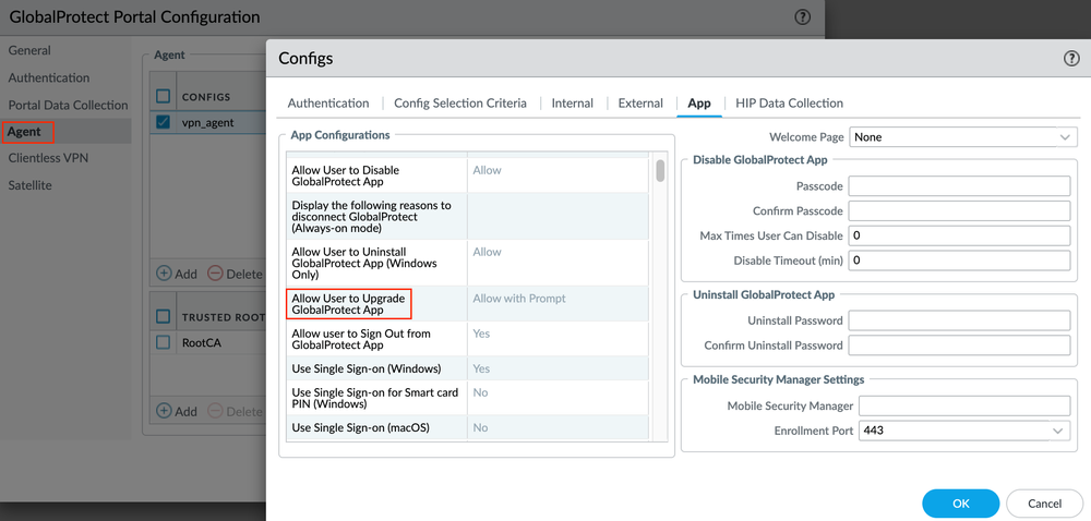 Palo Alto Global Protect VPN Configuration Example