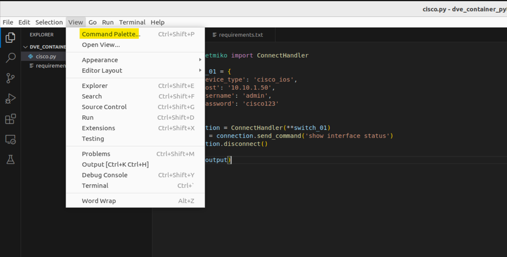 How to Containerize Your Python Script with Dev Containers?
