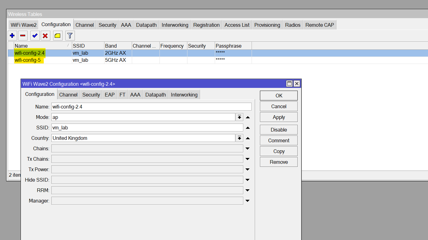 MikroTik Initial Configurations and Setup (hAP AX2)