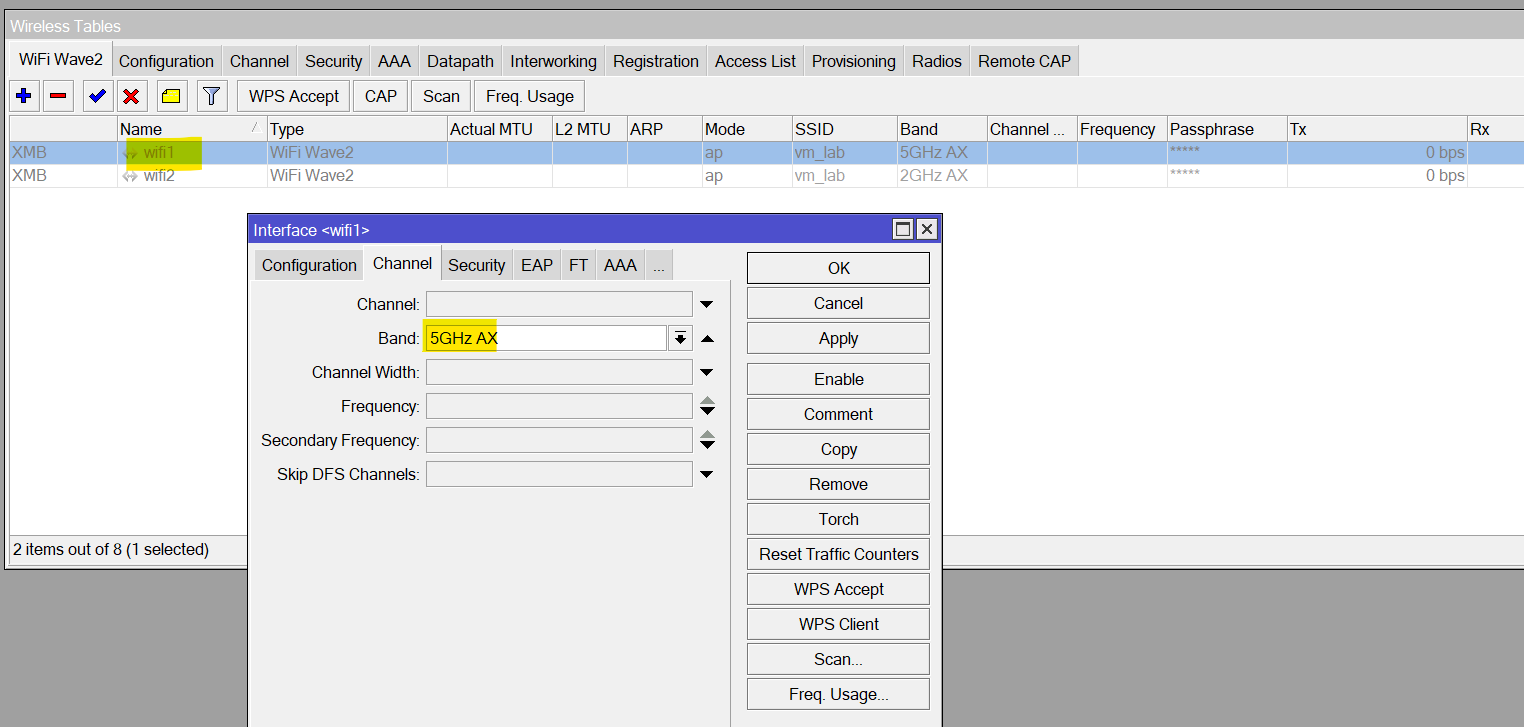 MikroTik Initial Configurations and Setup (hAP AX2)