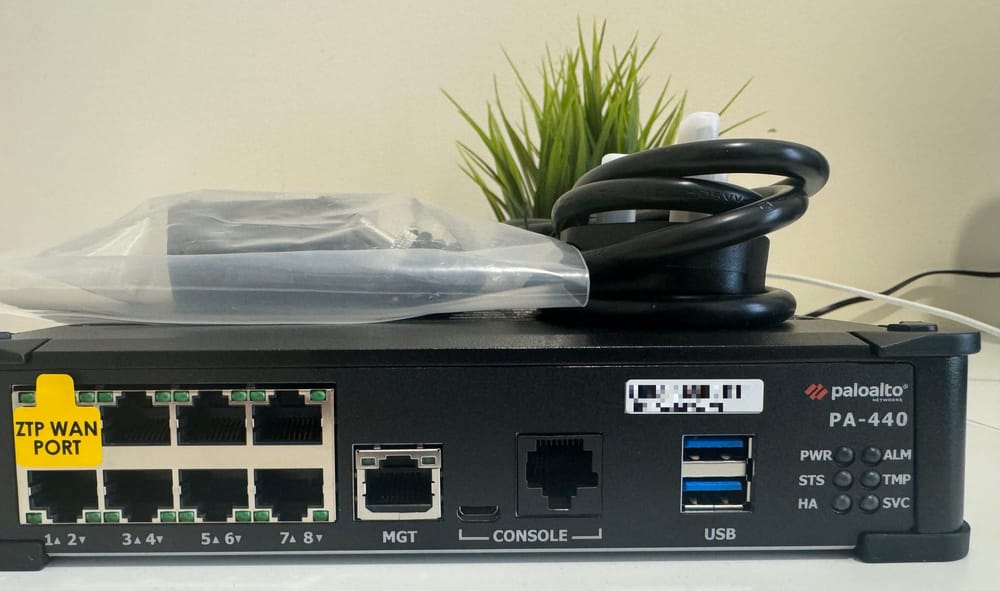 Adding Palo Alto PA-440 to My Home Lab