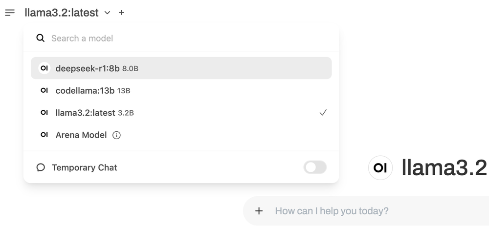 Using Ollama with a Web-Based GUI