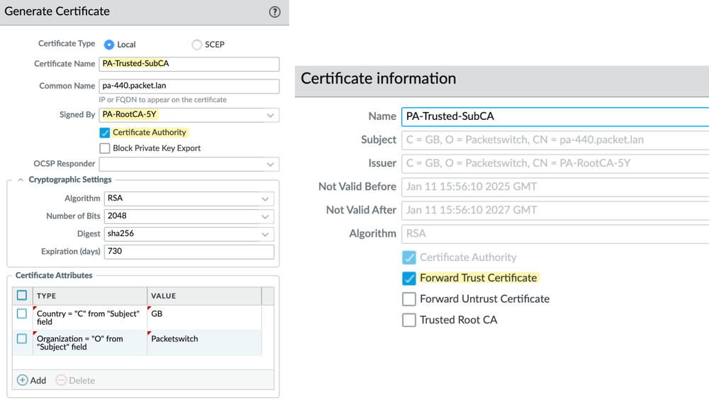 Palo Alto How to Configure SSL Decryption?