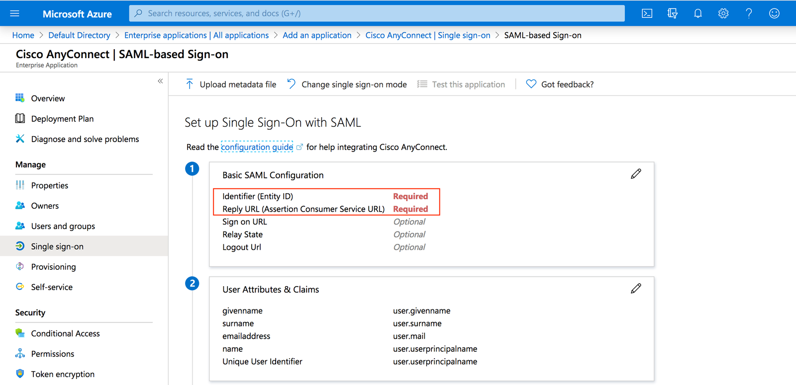 Cisco AnyConnect with Azure MFA