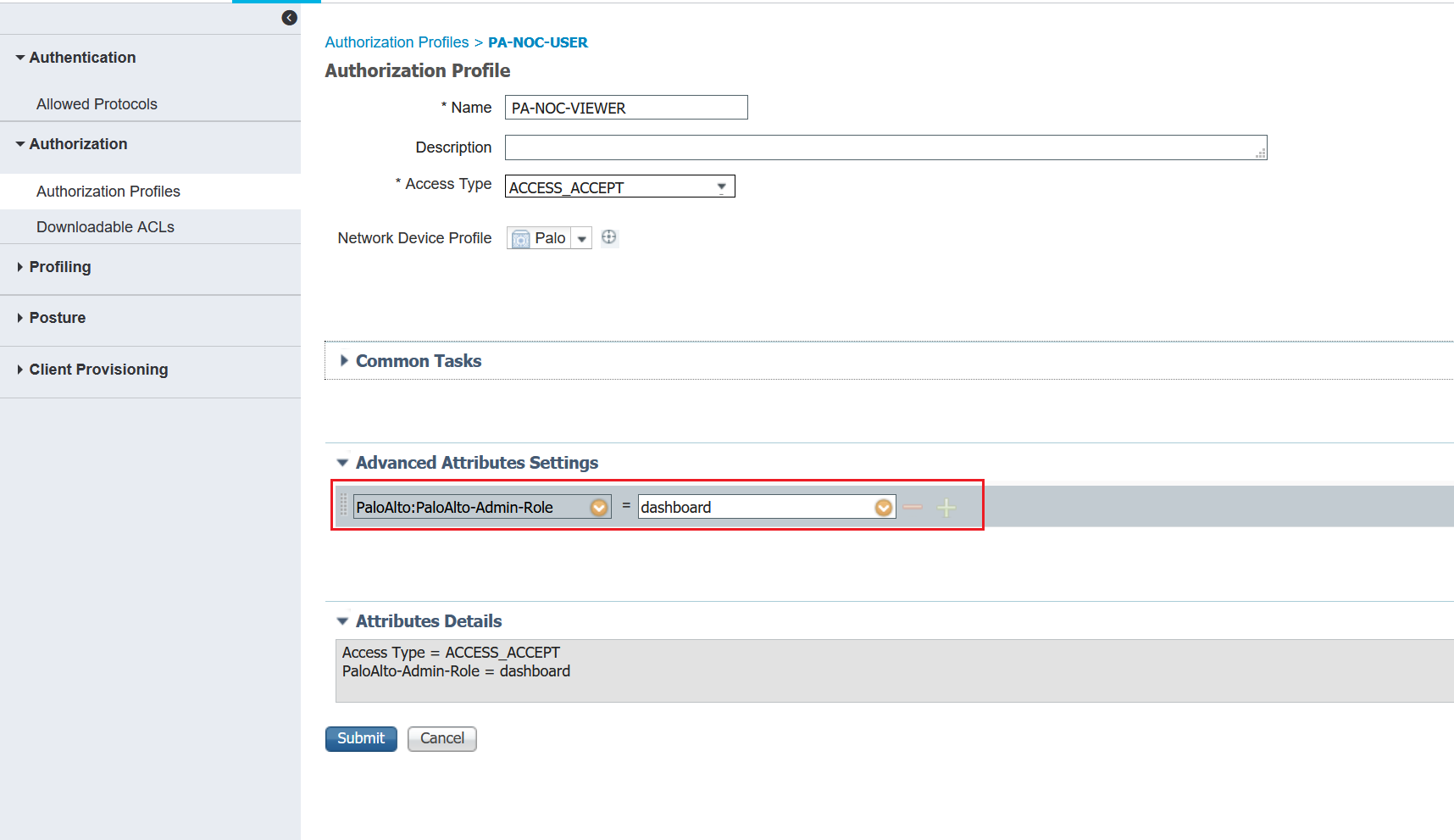 Configuring Palo Alto Administrator Authentication With Cisco Ise