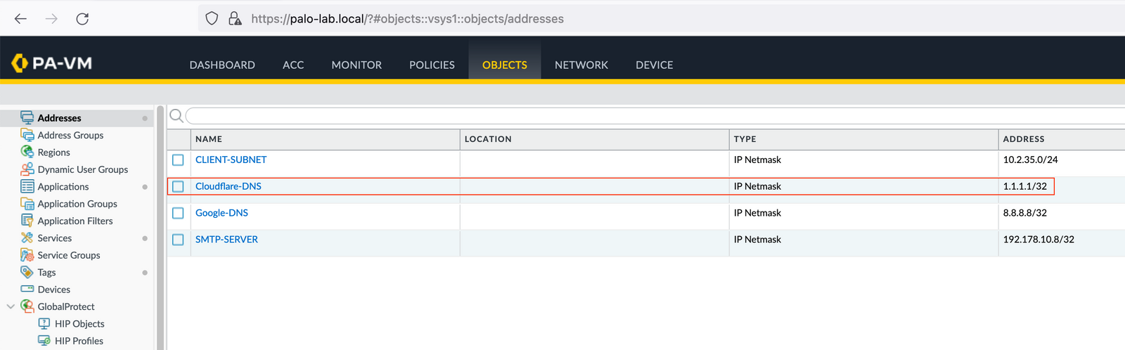 Getting started with Palo Alto REST API