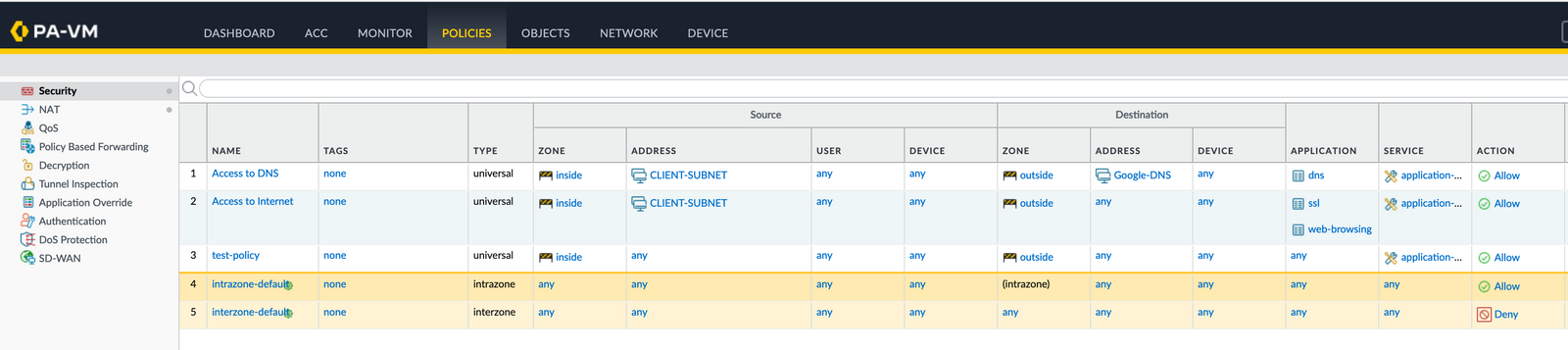 Palo Alto REST API with Python