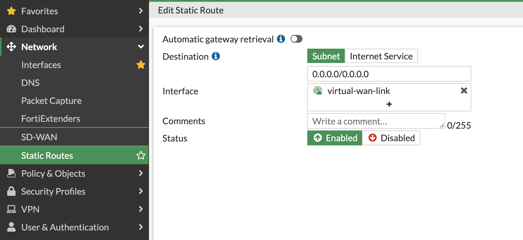 FortiGate Dual ISP SD-WAN Configuration Example