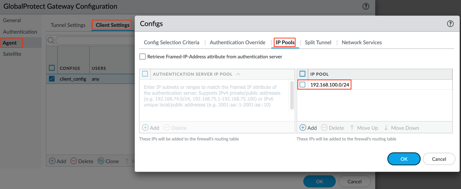 Palo Alto Global Protect VPN Configuration Example