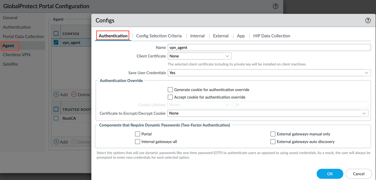 Palo Alto Global Protect VPN Configuration Example