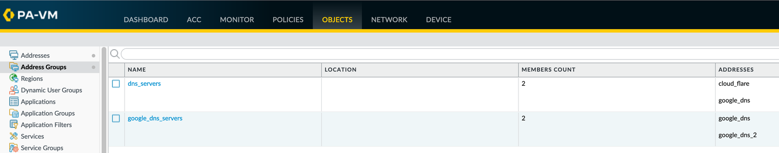 Palo Alto - Remove Unused Address Objects Using Pan-OS-PHP Palo Alto - Remove Unused Address Objects Using Pan-OS-PHP