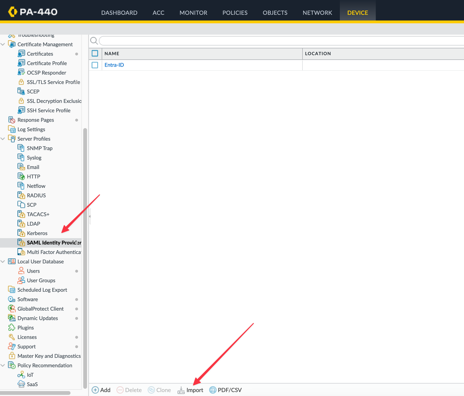 Global Protect VPN SAML SSO with Entra-ID