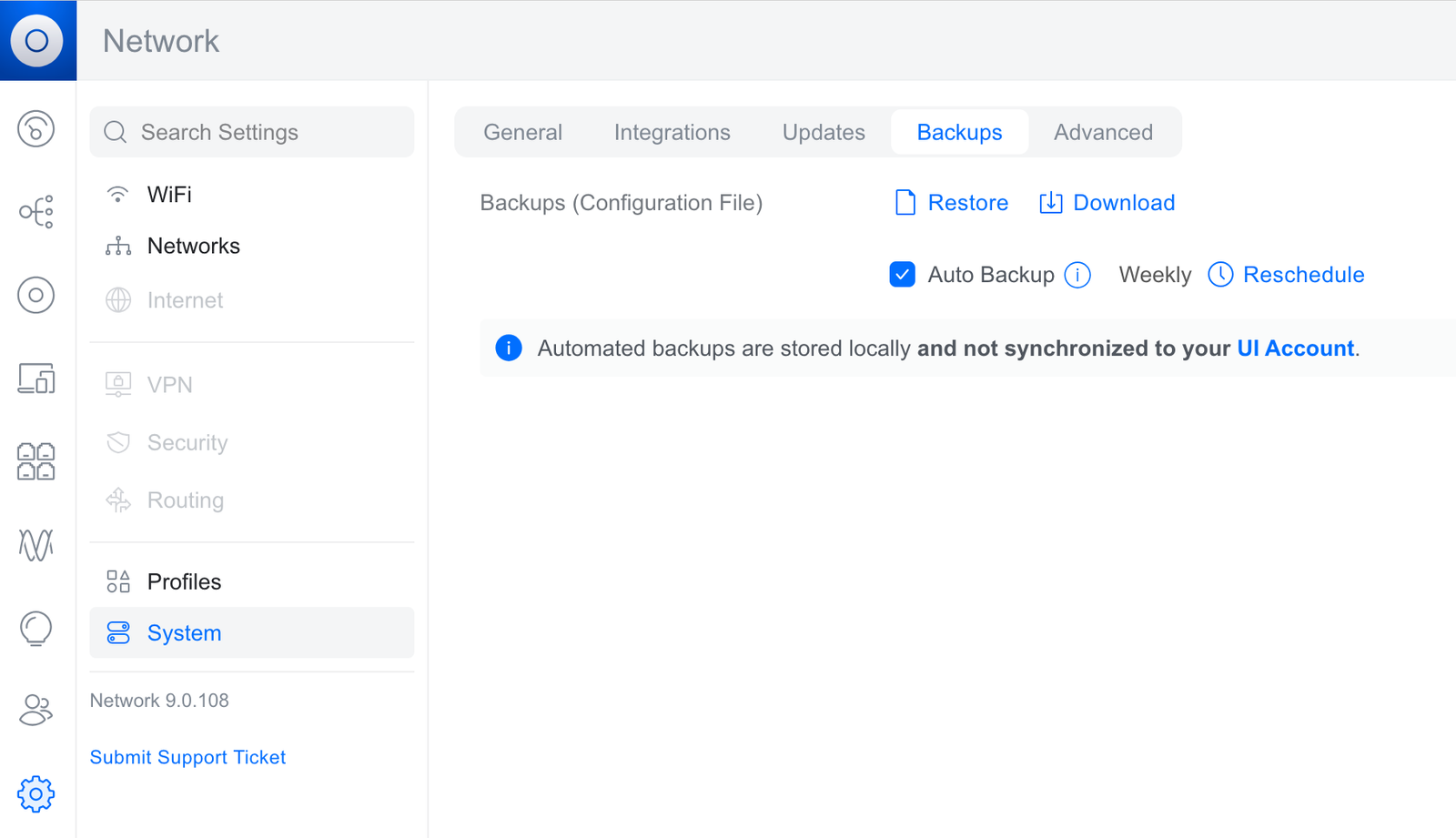 Running Unifi Network Application in Docker