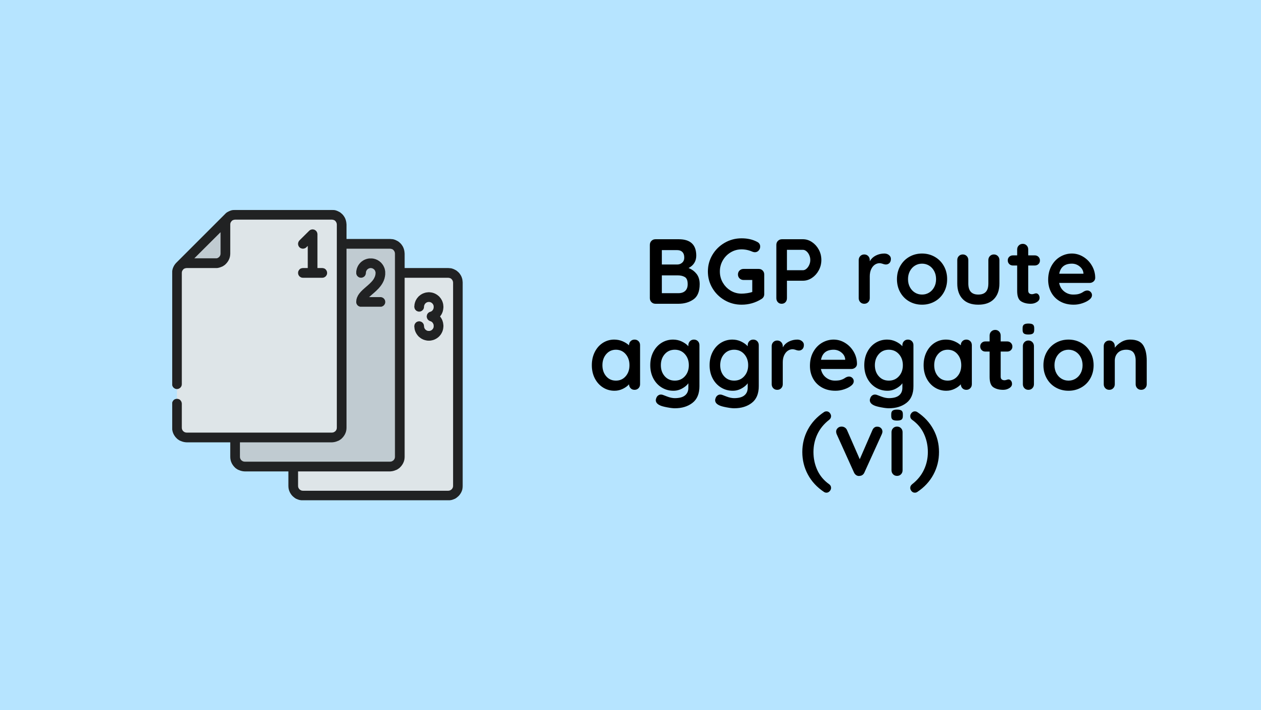 BGP Route Aggregation, Atomic Aggregate and AS_SET Example