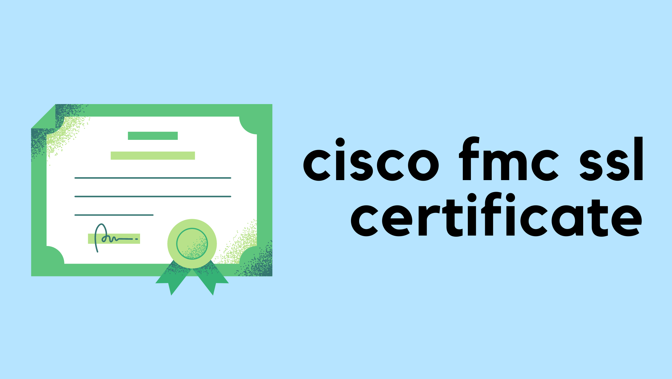 Cisco FMC HTTPS certificate with OpenSSL