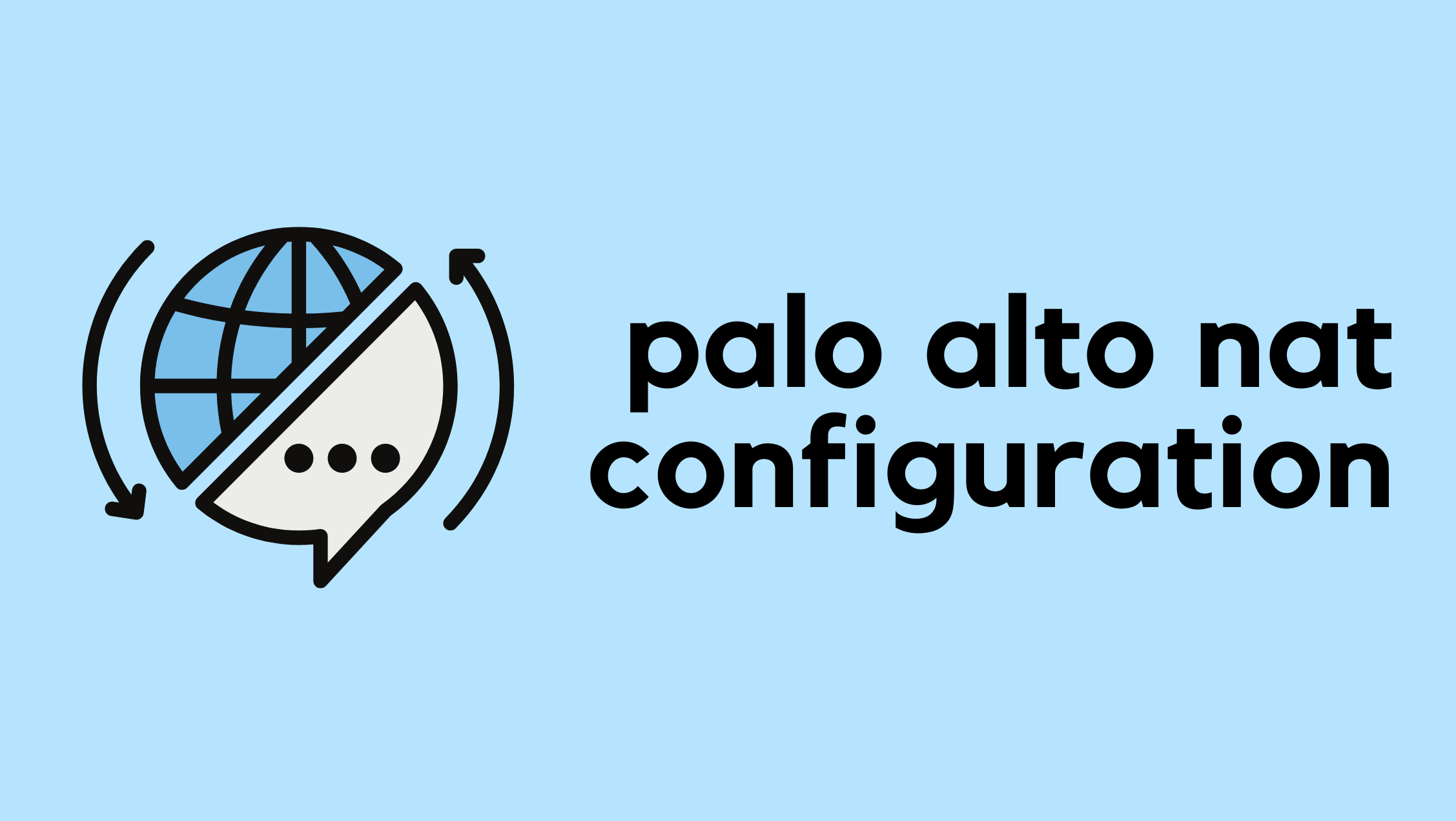 Palo Alto NAT Example Palo Alto NAT Example