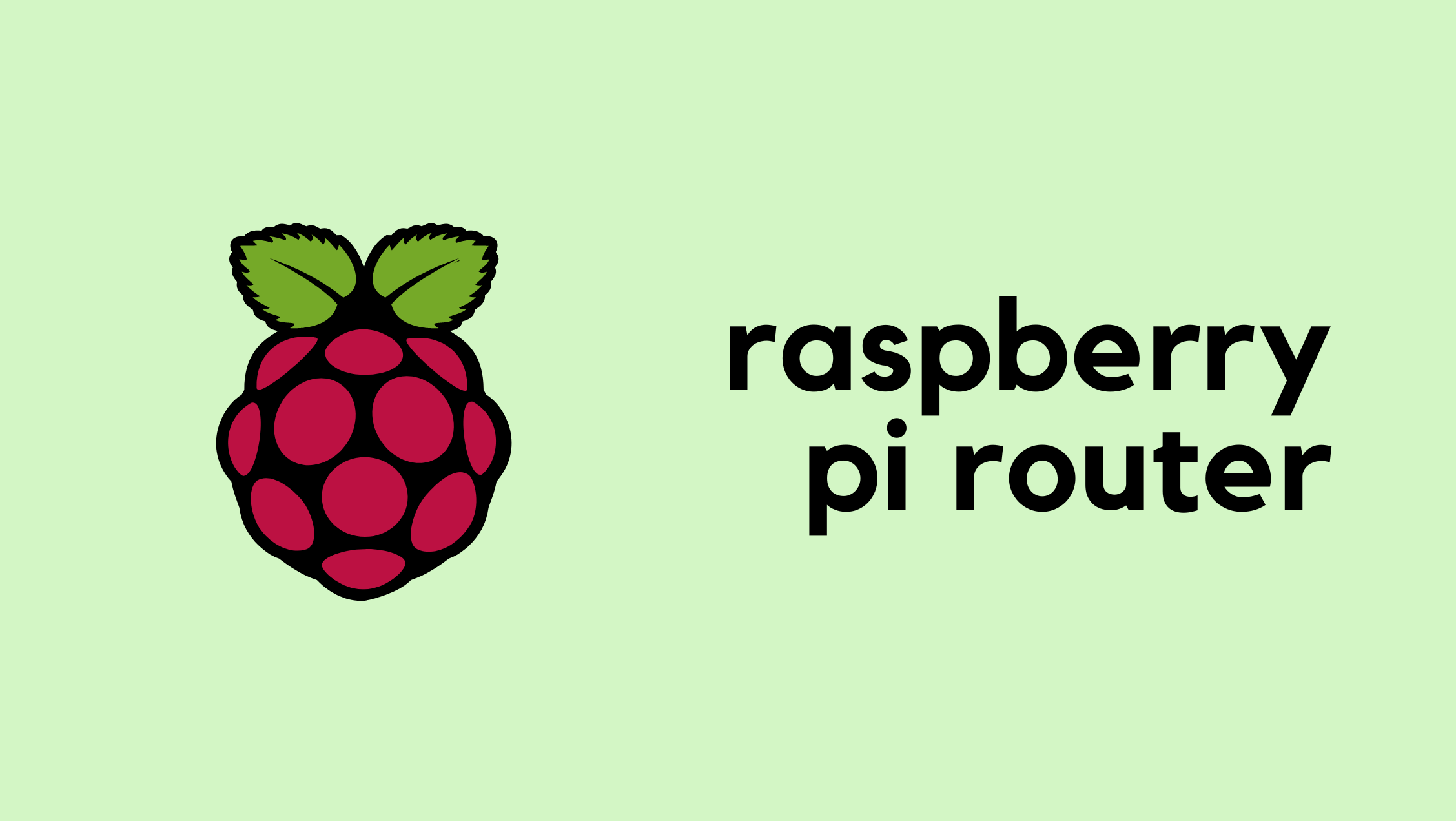 How to use Raspberry Pi as a router