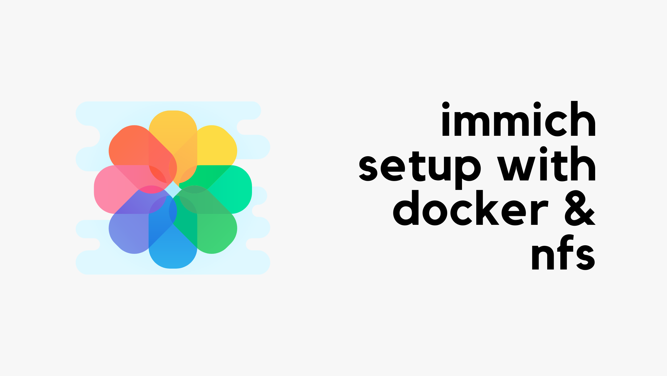 Immich Setup with Docker & External Library (NFS)