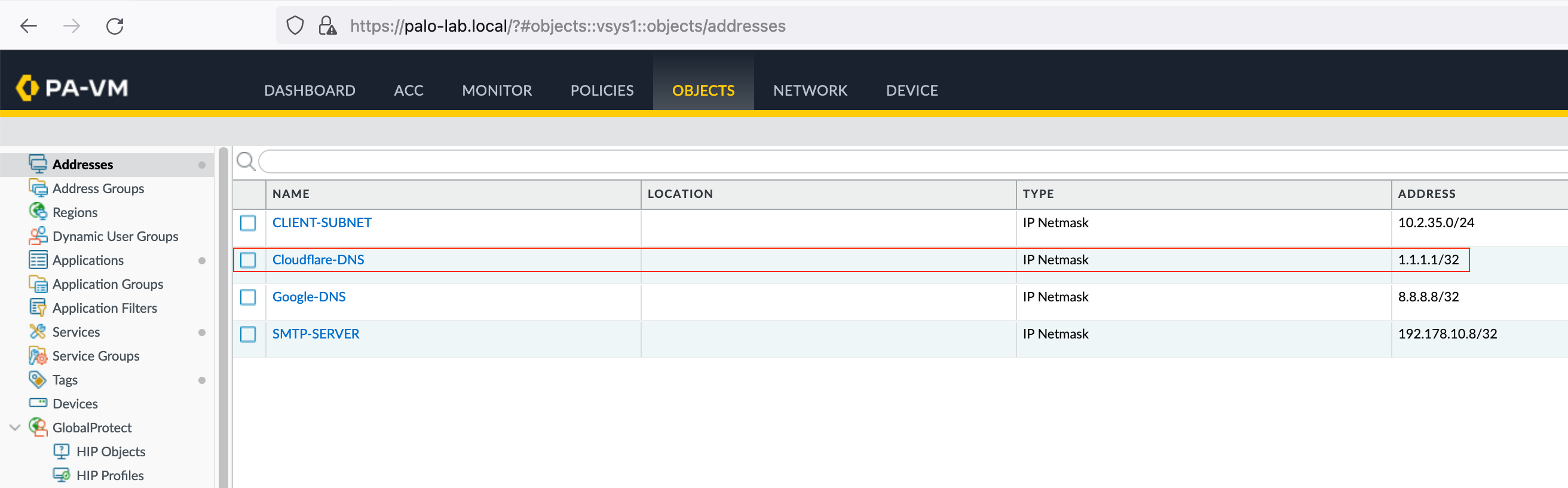 Getting started with Palo Alto REST API