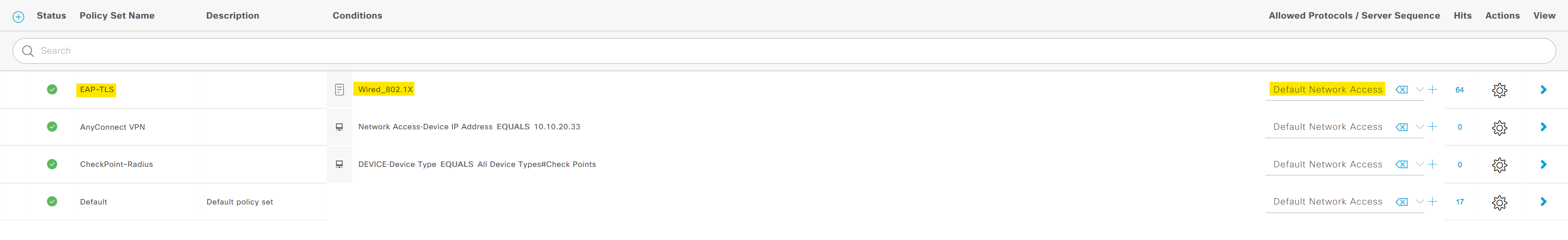 Cisco ISE Wired 802.1X with EAP-TLS Example