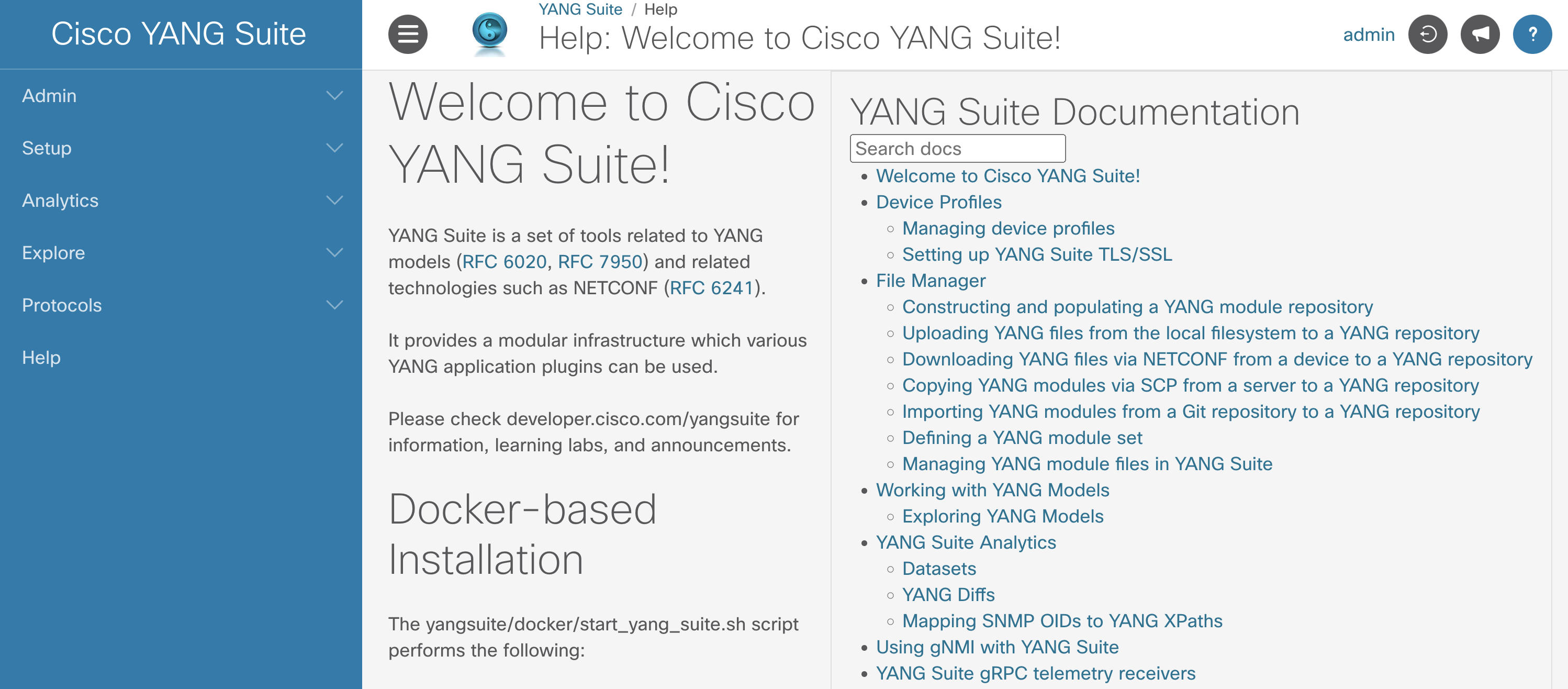 How to Install Cisco YANG Suite? (Example with C9300)