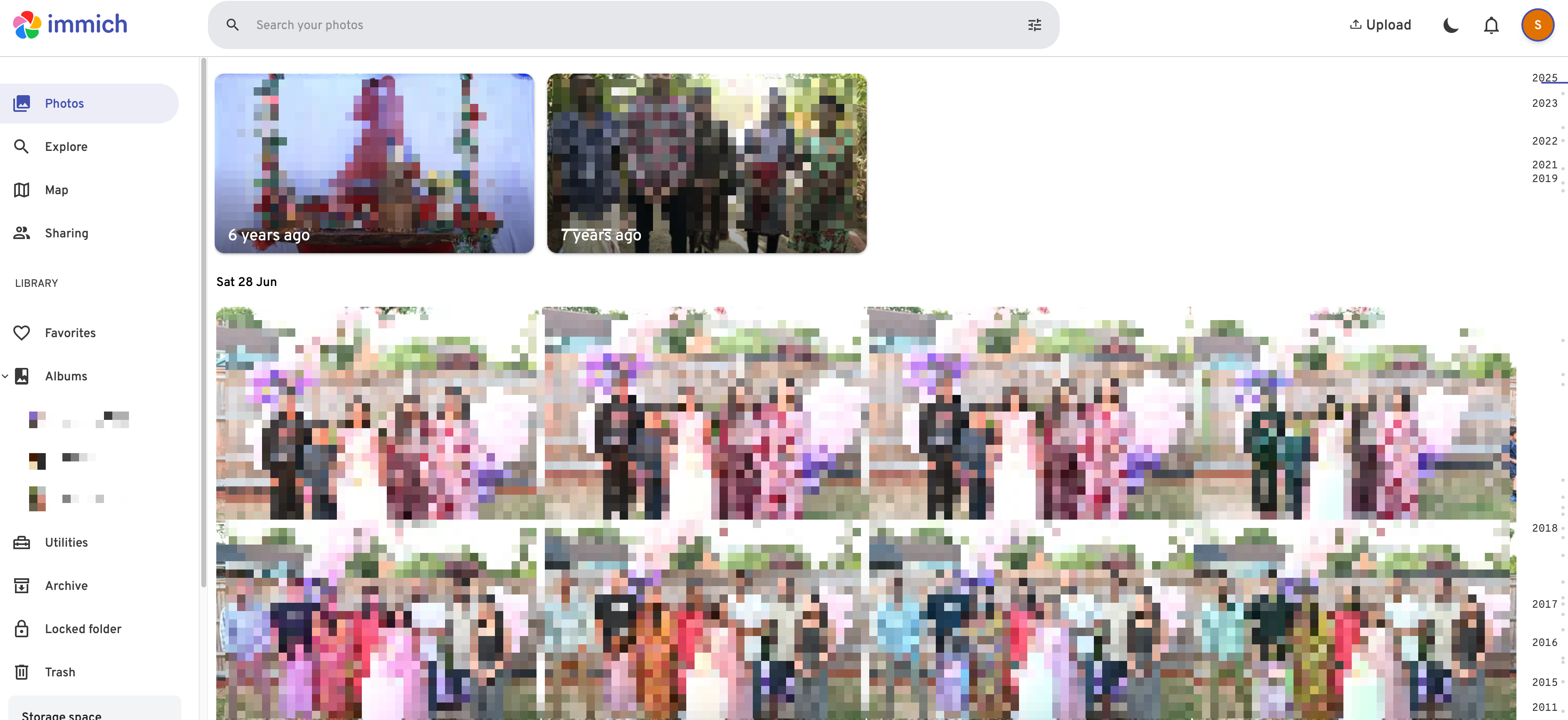Immich Setup with Docker & External Library (NFS)