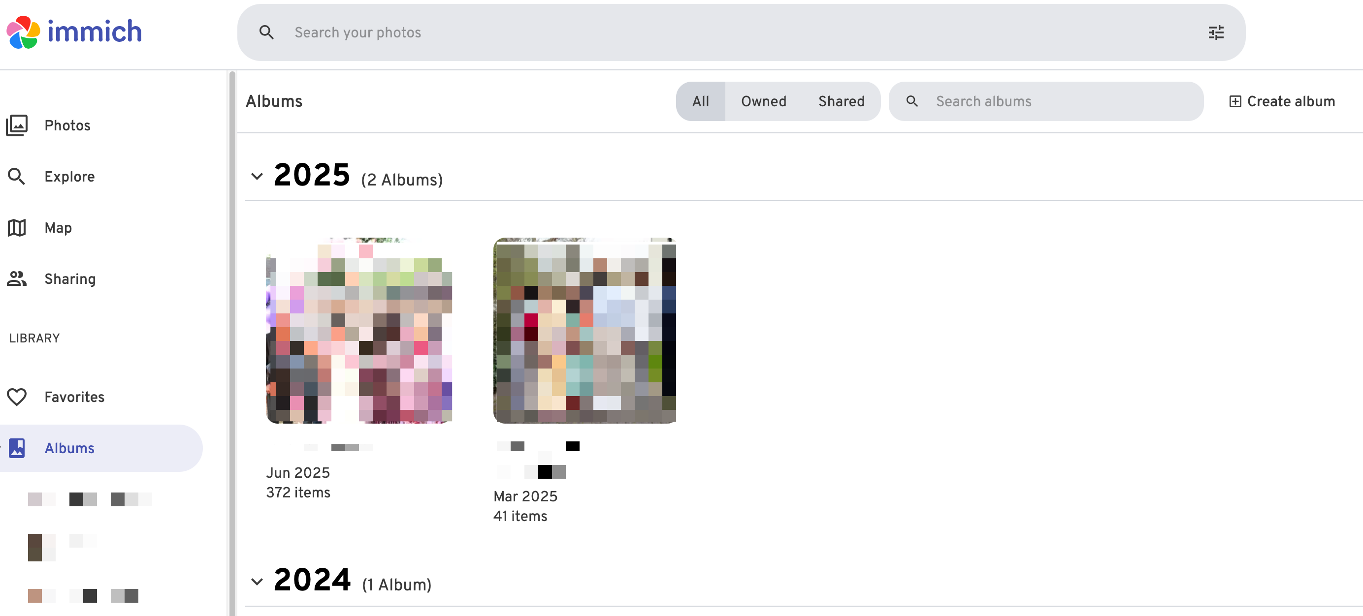 Immich Setup with Docker & External Library (NFS)