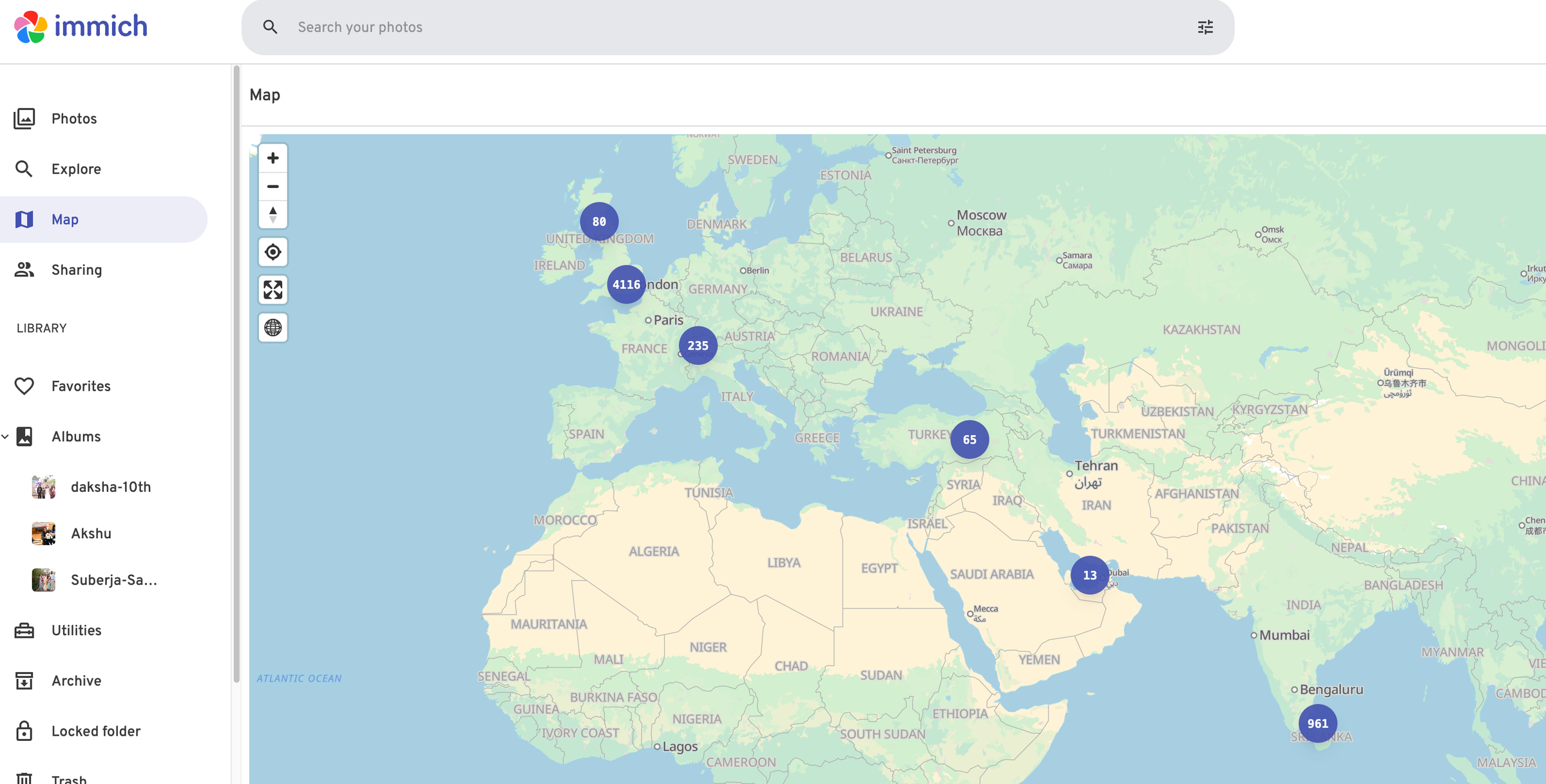 Immich Setup with Docker & External Library (NFS)