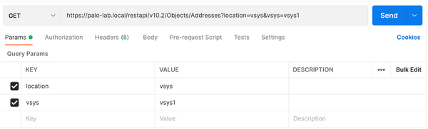 Getting started with Palo Alto REST API