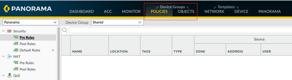 Panorama Device Groups and Templates (with examples)