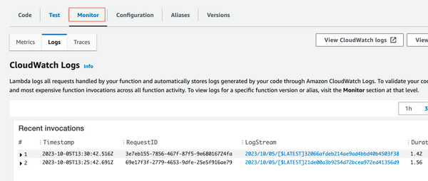 Schedule AWS Lambda Functions using EventBridge Rules