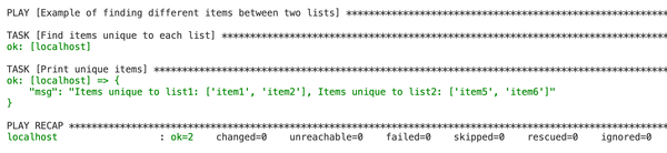 Working with List in Ansible