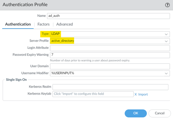 How to Configure Active Directory Server in Palo Alto (LDAP)