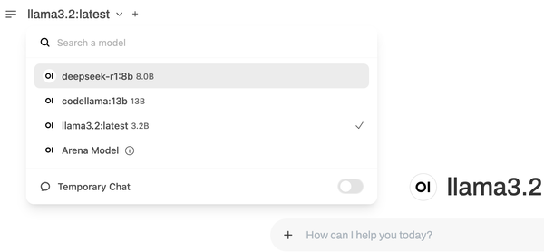 Using Ollama with a Web-Based GUI