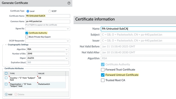 Palo Alto How to Configure SSL Decryption?